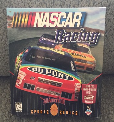 NASCAR Racing - PAPYRUS (1995, PC) Large Retail Box - New!! 20626704687 ...