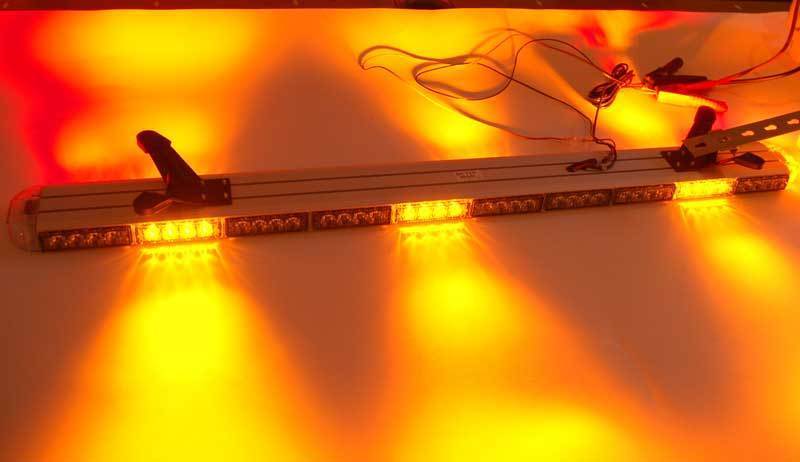 60" Amber Wireless LED Light bar 12v STT Roll Back Tow Truck Wrecker ...