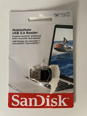 SanDisk MobileMate USB 3.0 microSD Card Reader - SDDR-B531-GN6NN | eBay