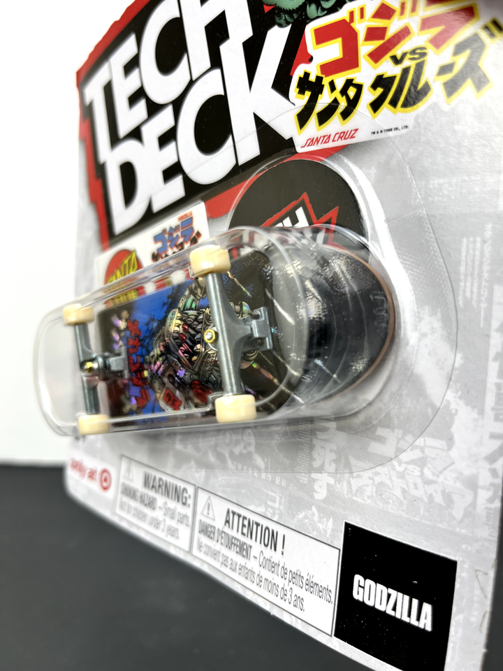 Tech Deck Santa Cruz Target Exclusive Godzilla Robot Holo Black ...