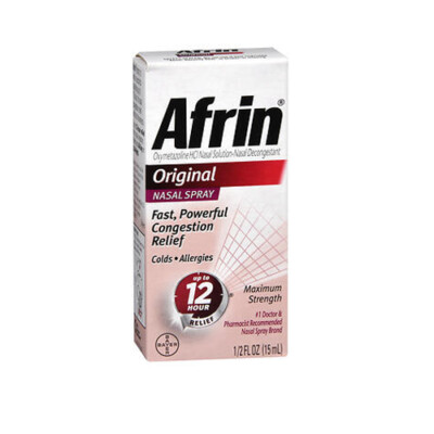 Afrin Original Spray Nasal 0,5 Oz Par Afrin | eBay