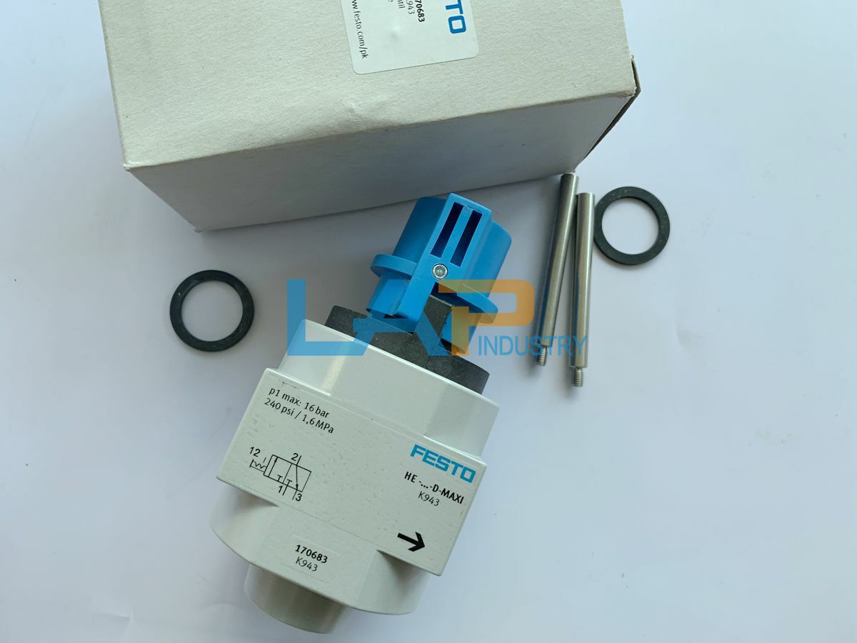 1PCS New For FESTO HE-D-MAXI 170683 Air source safety start valve | eBay