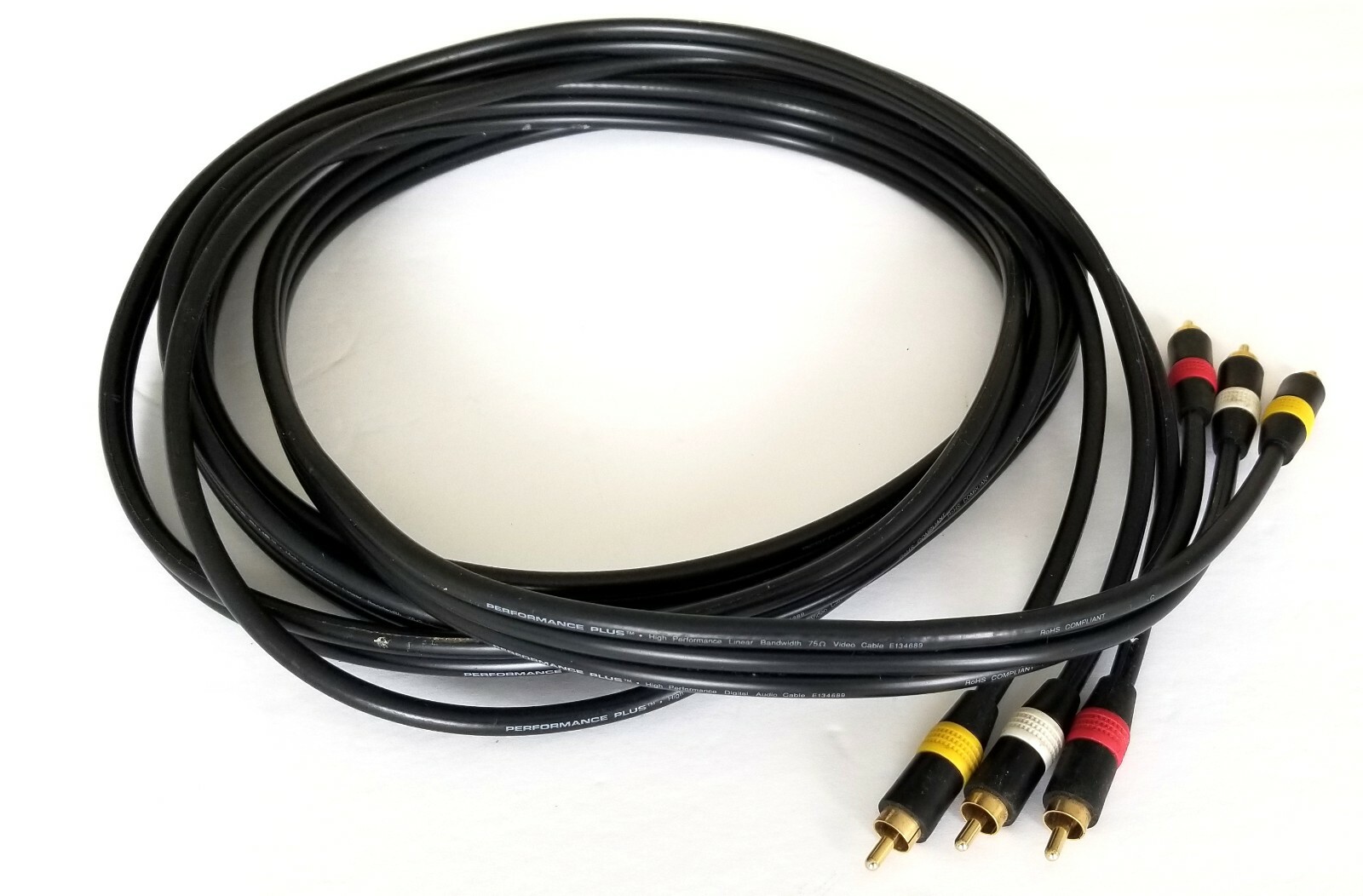 Digital Audio /Video Performance plus E134689 High performance Cables ...