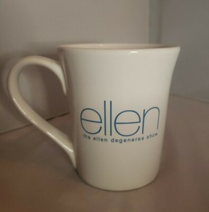 The Ellen DeGeneres Show Coffee Cup Mug - White Souvenir | eBay