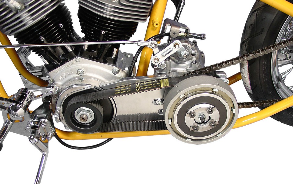 Harley Davidson FL FX 74" & 80" Kick Start Models Primo Belt Drive Kit ...