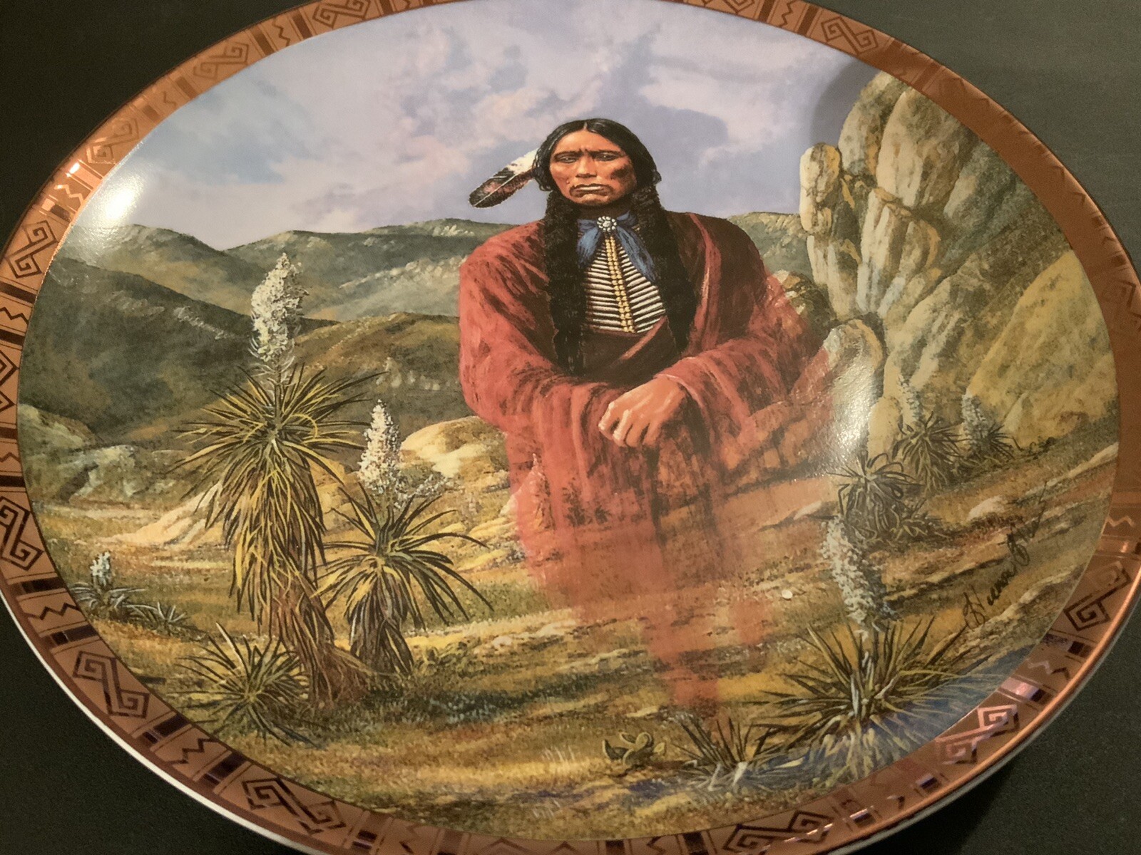 Franklin Mint Quanah Parker Indian Collectors Plate | eBay