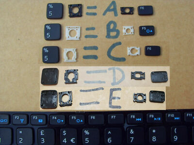 DELL INSPIRON 15R 5421 5521 5537 3521 3531 3537, ANY KEY not back lit ...