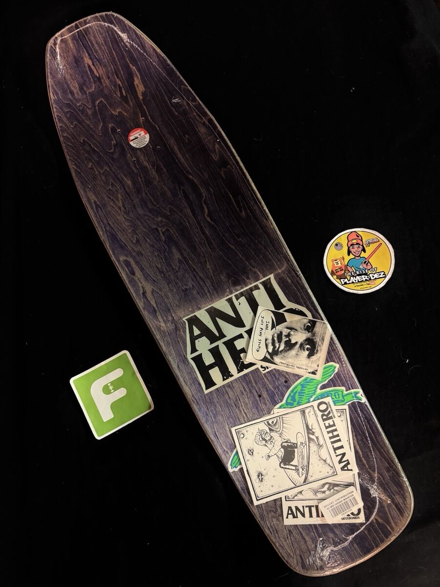 RARE Anti Hero Jeff Grosso Lance Mountain Shaped Skateboard RARE Anti Hero Jeff Grosso Lance Mountain Shaped Skateboard