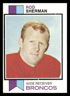 1973 Topps #52 Rod Sherman - EXMT | eBay