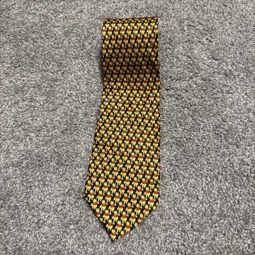DISNEY Store WINNIE THE POOH Neck Tie Walt Disney Black | eBay