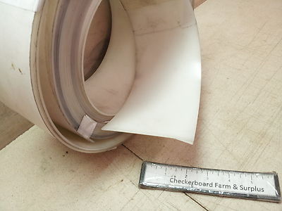 NOS McMaster-Carr Hard Plastic Strip Self-Adhesive 4" x 12" x 3/16 ...