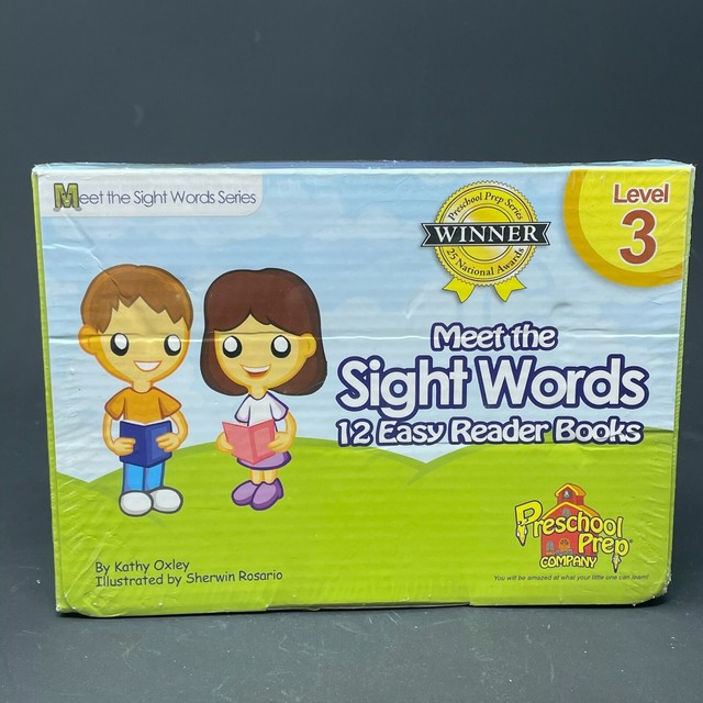 Preschool Prep Company Meet The Sight Words 12 Easy Reader Books Level ...