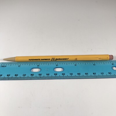 Paper Mate SharpWriter McDonald's Promotional Mechanical Twist Pencil ...