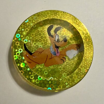 Pluto 1990's Warner Bros. Acrylic Pogs Slammer Looney Tunes. New. | eBay
