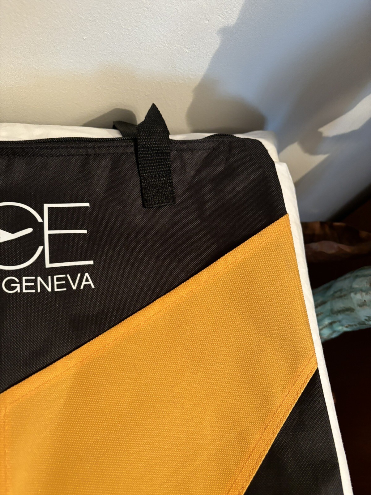 Airliner Collection Canvas Messenger Bag Tote - Geneva - Jetex - Ebace ...