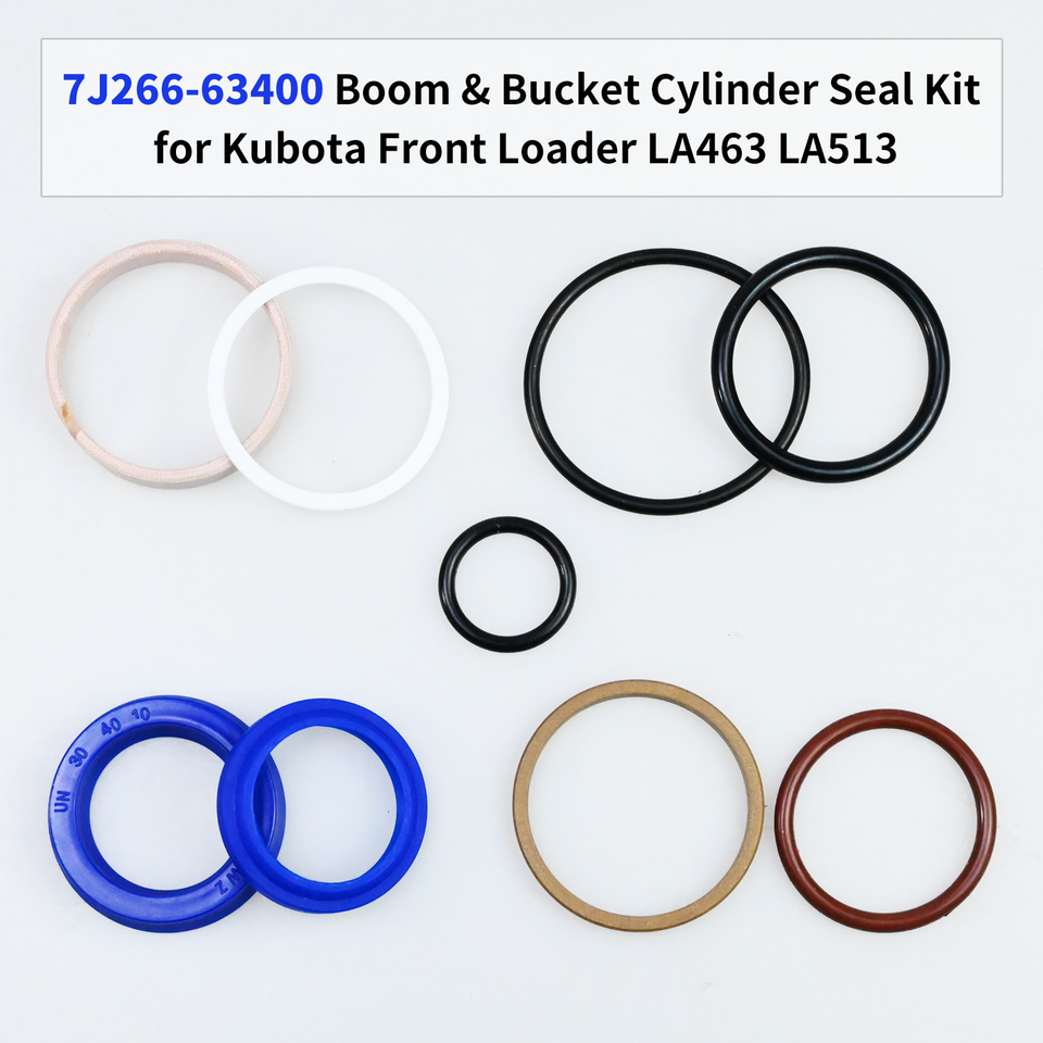 For Kubota Front Loader LA513 LA463 Boom & Bucket Cylinder Seal Kit ...