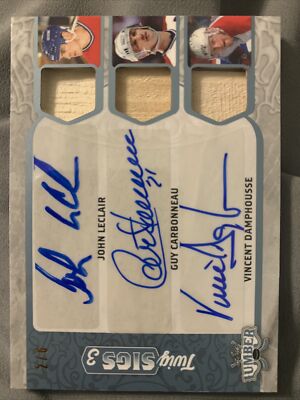 JOHN LECLAIR GUY CARBONNEAU VINCENT DAMPHOUSSE 2022 LEAF LUMBER AUTO ...