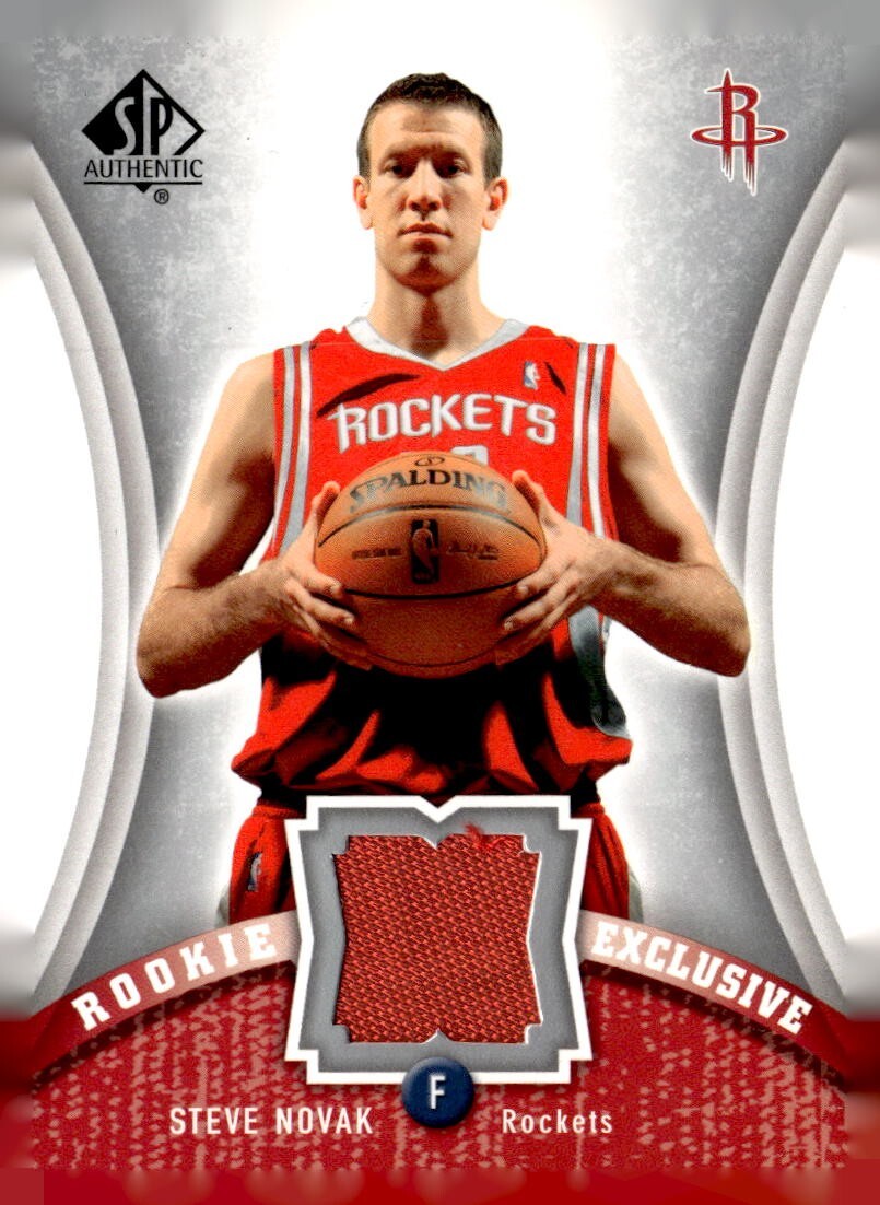 BK Steve Novak 2006-07 SP Authentic Rookie Exclusives Jerseys #SN | eBay