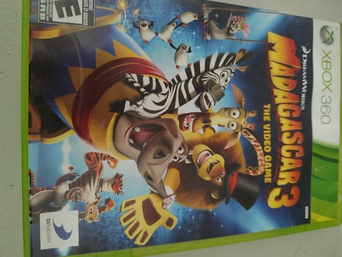 Madagascar 3: The Video Game (Microsoft Xbox 360, 2012) no manual ...