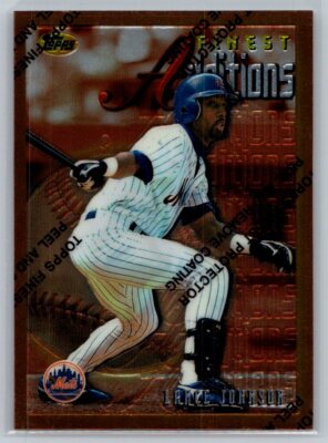 💎1996 Finest Baseball #200 Lance Johnson - New York Mets💎 | eBay
