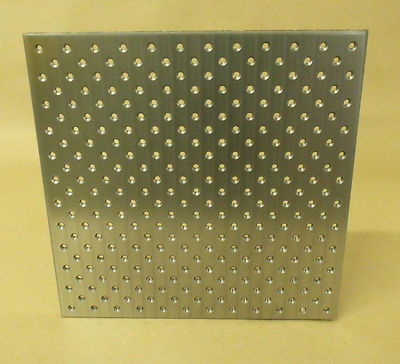 Steel Tooling Plate, 12" x 12", 1/4-20 Holes, TLPLATE1212 | eBay