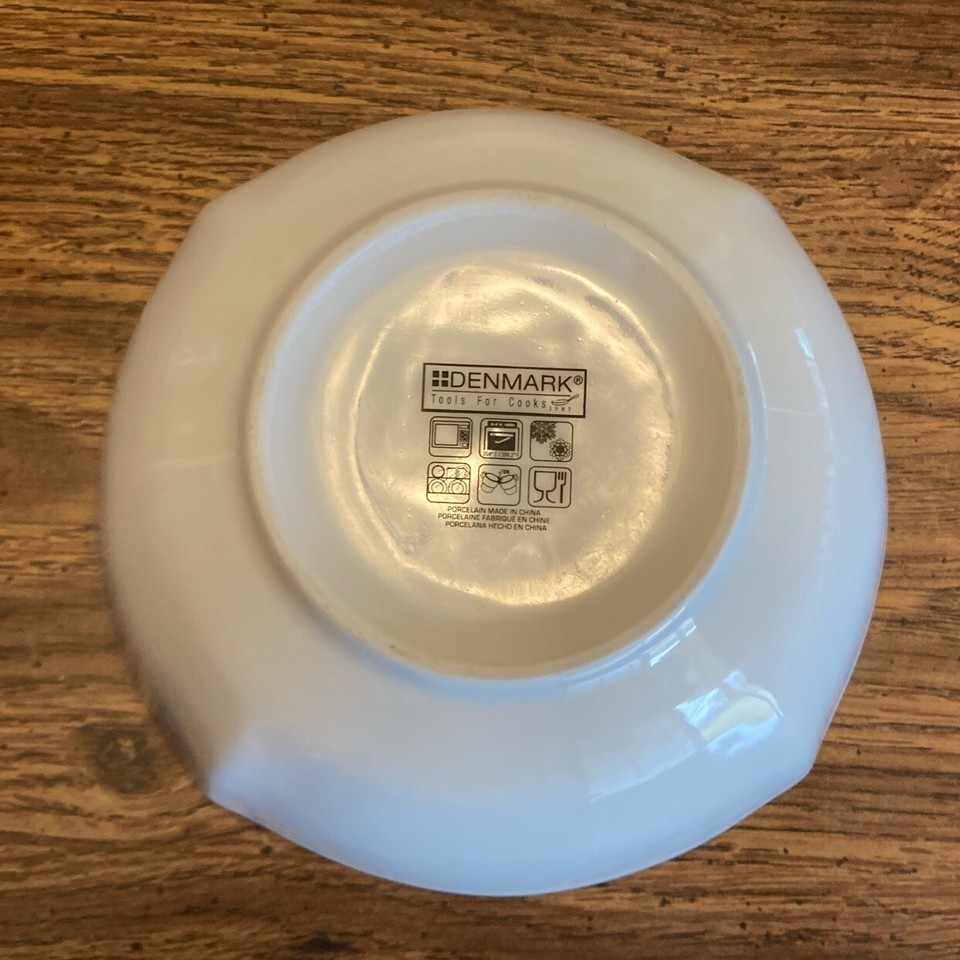 1 Denmark Tools For Cooks Vitrified Porcelain 7” Soup Cereal Bowl ...