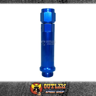 SPEEDFLOW CARB FITTING -6 FEMALE to 9/16" FITS HOLLEY/DEMON LONG BLUE ...