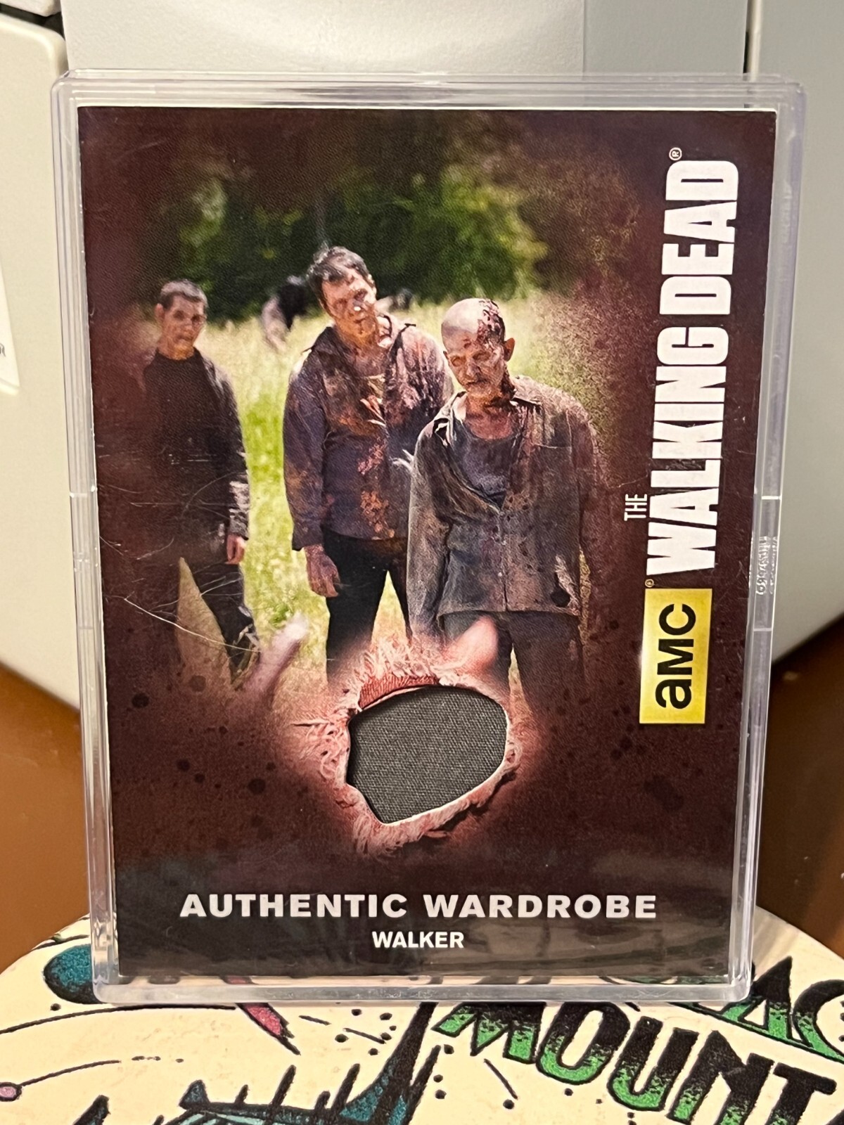 Topps Walking Dead Relic Card Walker Clothing Swatch Mint New | eBay