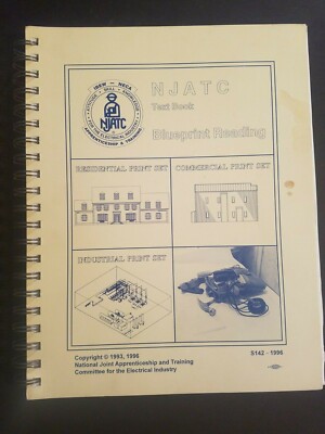 NJATC Blue Print Reading Text Book, Hard Cover Copyright 1993, 1996 | eBay