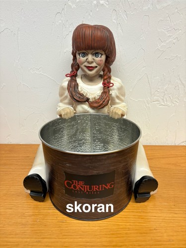 Conjuring Last Rites Annabelle Popcorn Bucket | eBay