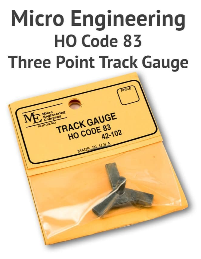 Micro Engineering ~ HO Scale ~ Track Gauge ~ Code 83 ~ 42-102 | eBay