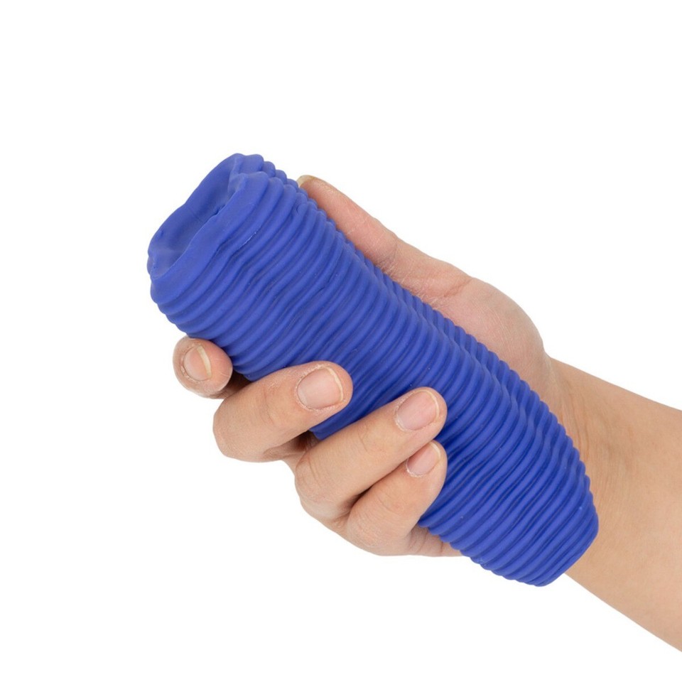 Blue Apollo Male Stroker Reversible Masturbator Sleeve Hand Job Sex ...