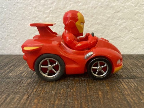 Marvel Superhero Pull Back & Go Race Cars Iron Man | eBay