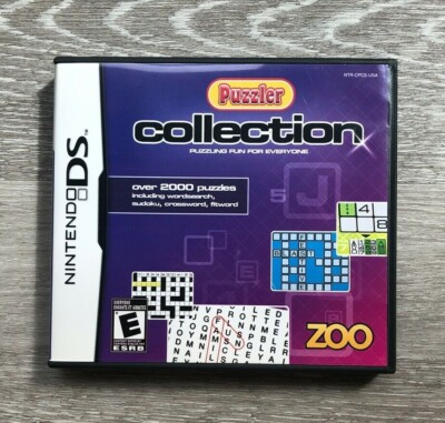 Puzzler Collection (Nintendo DS) Complete w/ Manual, Case, and Booklet ...