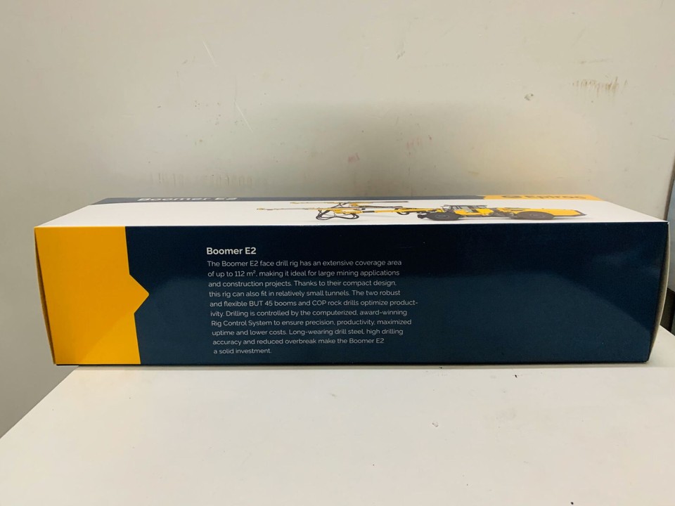 RARE!! Epiroc Boomer E2 Rock Drilling Rig 1:50 Scale Die-Cast Model New ...