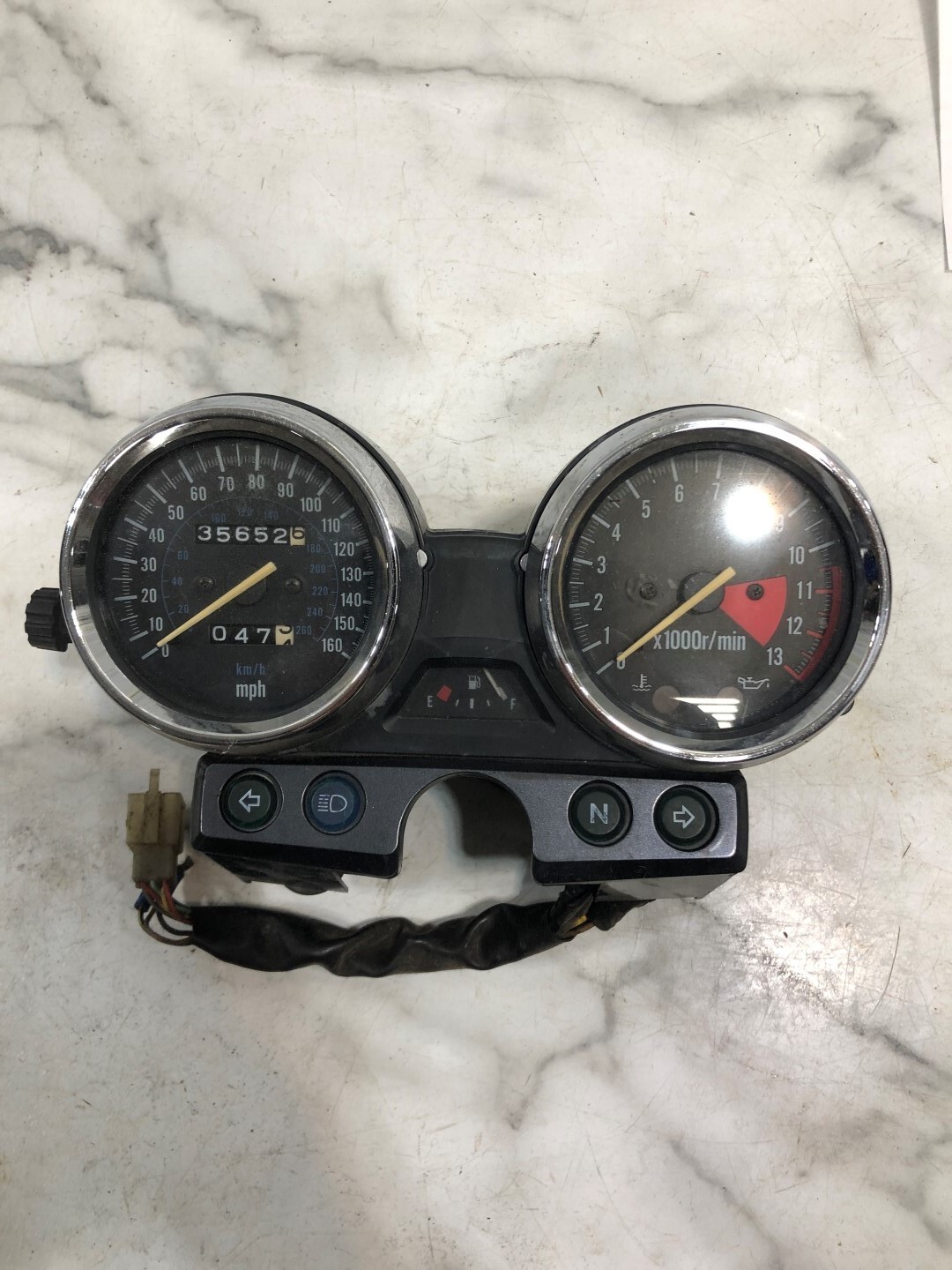 99 Kawasaki Z ZR 1000 ZR1000 speedometer tachometer dash gauge meter ...