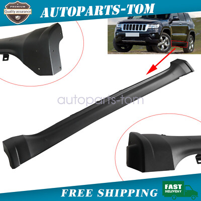 For 2014-21 Jeep Grand Cherokee Rocker Molding Panel Black 5NP51RXFAA ...