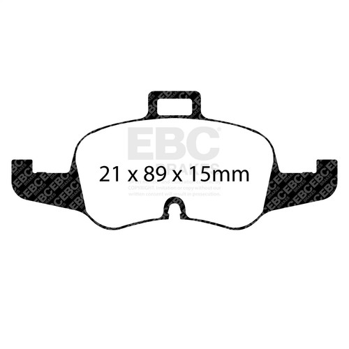 EBC Brakes DP42256R Yellowstuff Street And Track Brake Pads | eBay