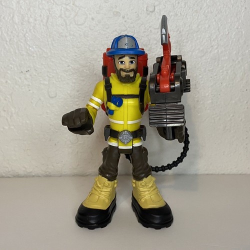 Fisher-Price Rescue Heroes Forrest Fuego Firefighter Action Figure 6 ...