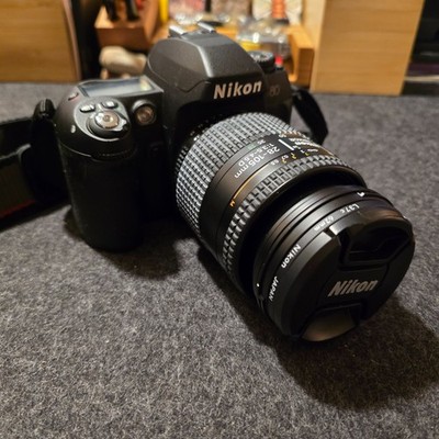 NIKON N80/F80 35mm SLR Camera+AF Zoom Nikkor 28-105mm Lens+6 Rolls Film ...