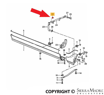 Porsche Plastic Nut - 964 89-94 999-049-009-40 99904900940 | eBay