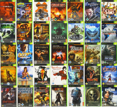 Microsoft Xbox Classic Spiele Klassiker Sammlung Shooter Abenteuer ...