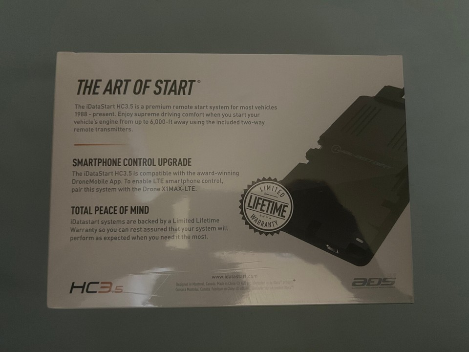 IDATASTART HC3.5 2-WAY LED REMOTE START SYSTEM HC2452AE-NH BLACK ...