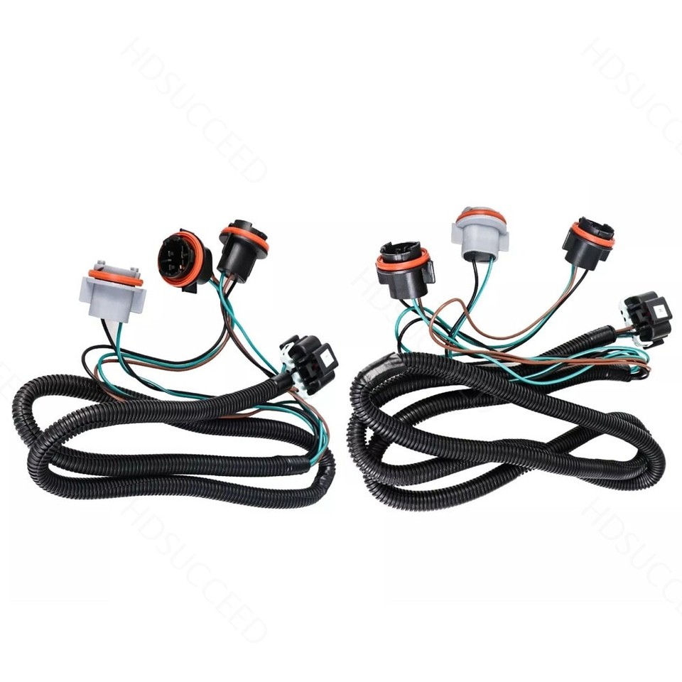 Fit For 2007-2014 Chevy GMC Pickup Truck Tail Light Lamp Wiring Harness ...