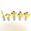 5pc 1/2 Shank Grill Glass Muntin Mullion Round Over Door Router Bit Set ...
