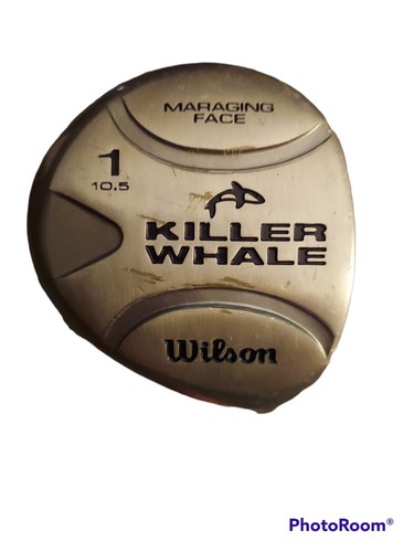 Wilson Killer Whale Orca 1 10.5* Reg Flex Graphite Maraging Face RH | eBay