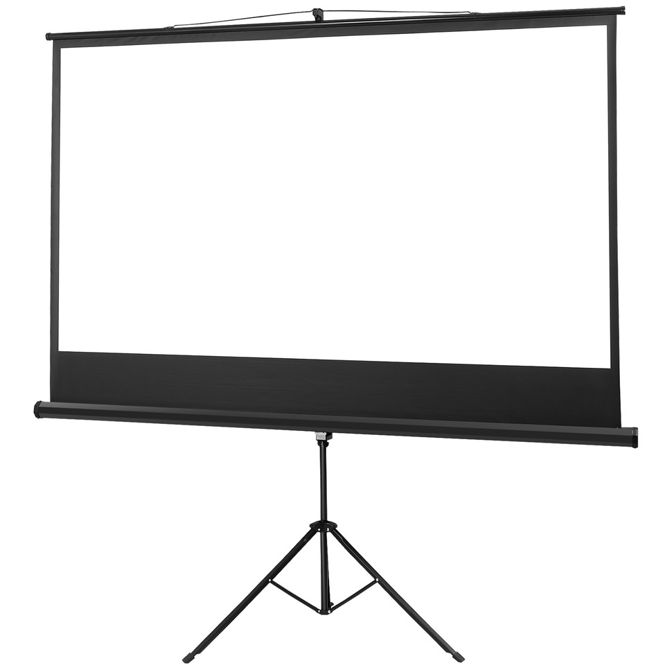 Projector Screen with Stand 84 inch for Movie or Office Presentation 16 ...