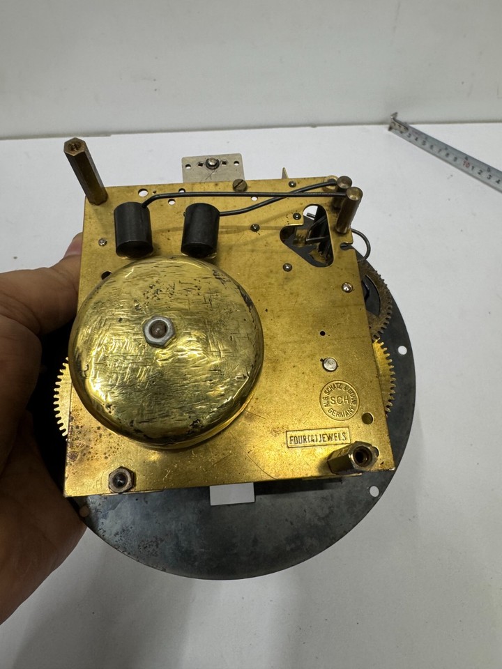 Nautical Royal Mariner Brass Mechanical Key Winding German Schatz Wall ...