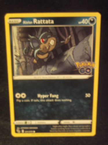 124PK041 - Rattata- 41/78 -Pokemon Go - Common * | eBay