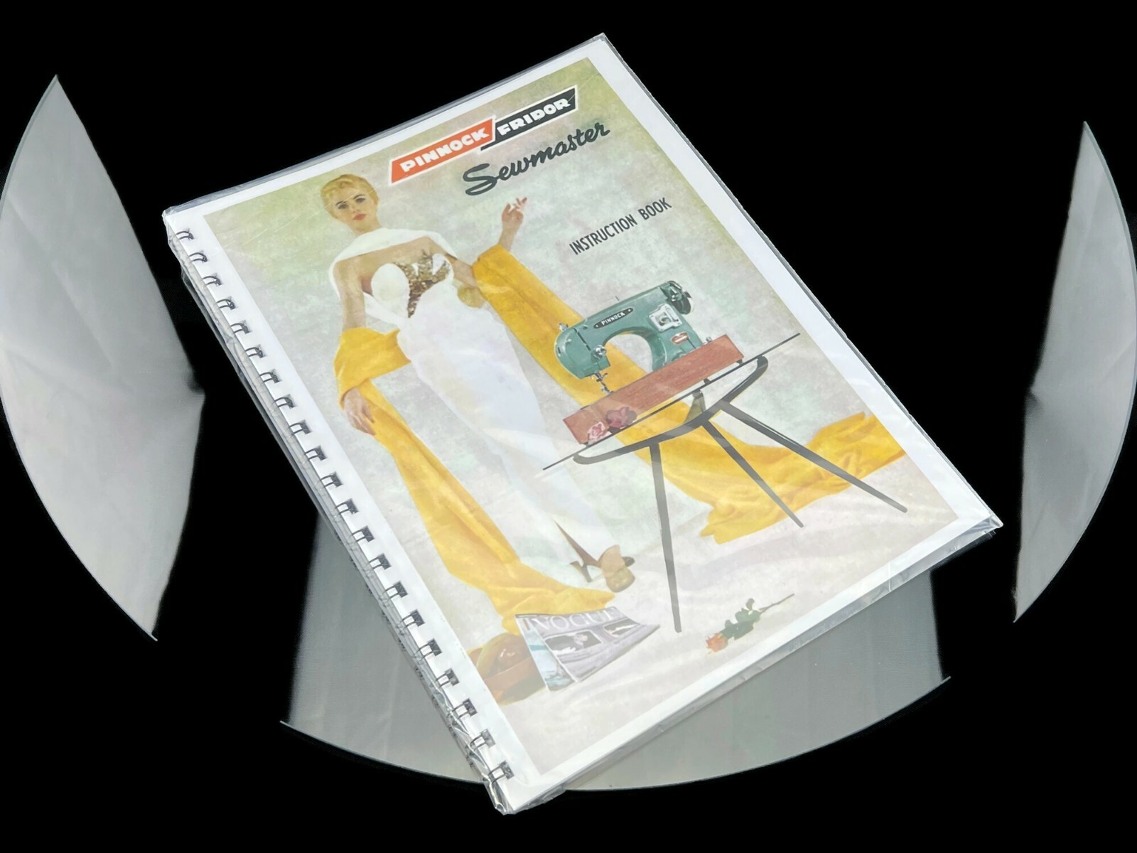 Pinnock Fridor Sewmaster Sewing Machine Instructions COIL BOUND Reprint ...